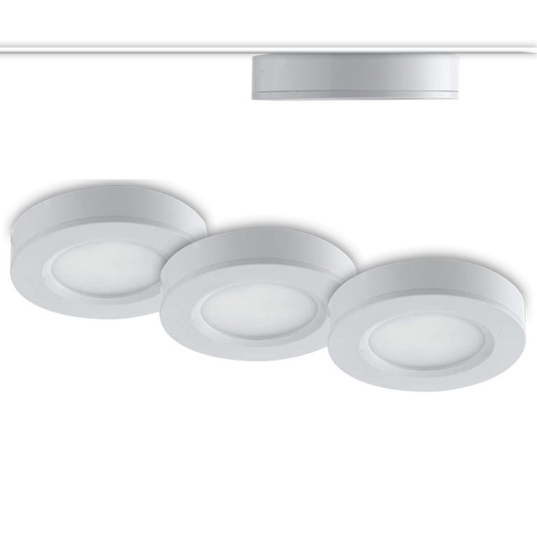 INTEC LIGHT Blitz 3 pezzi faretto LED da soffitto rotondo 5W | Luceled INTEC LIGHT Blitz 3 pezzi faretto LED da soffitto rotondo 5W | Luceled
