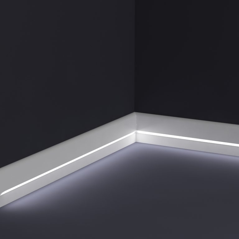 Battiscopa per striscia Led DS5038 | Luceled