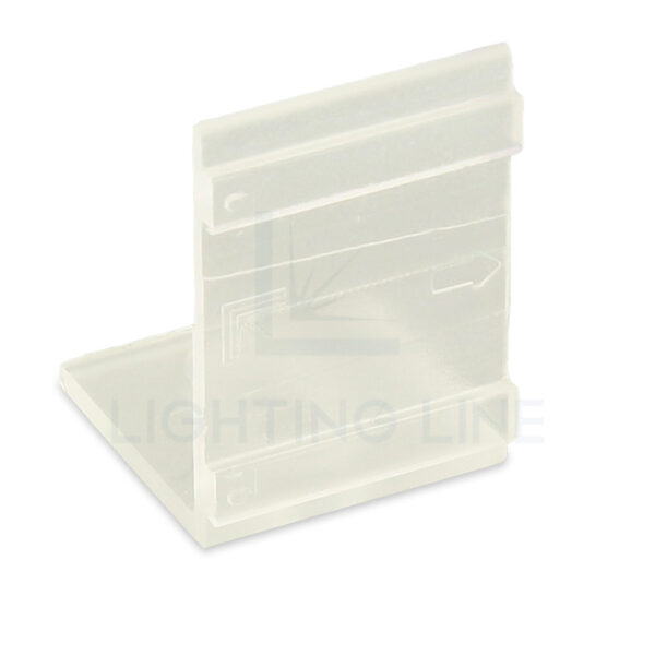 Snodo 90 gradi in plastica per graffe modulari | Luceled